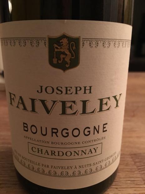 2015 Faiveley Chardonnay Bourgogne Blanc Joseph Faiveley, France ...