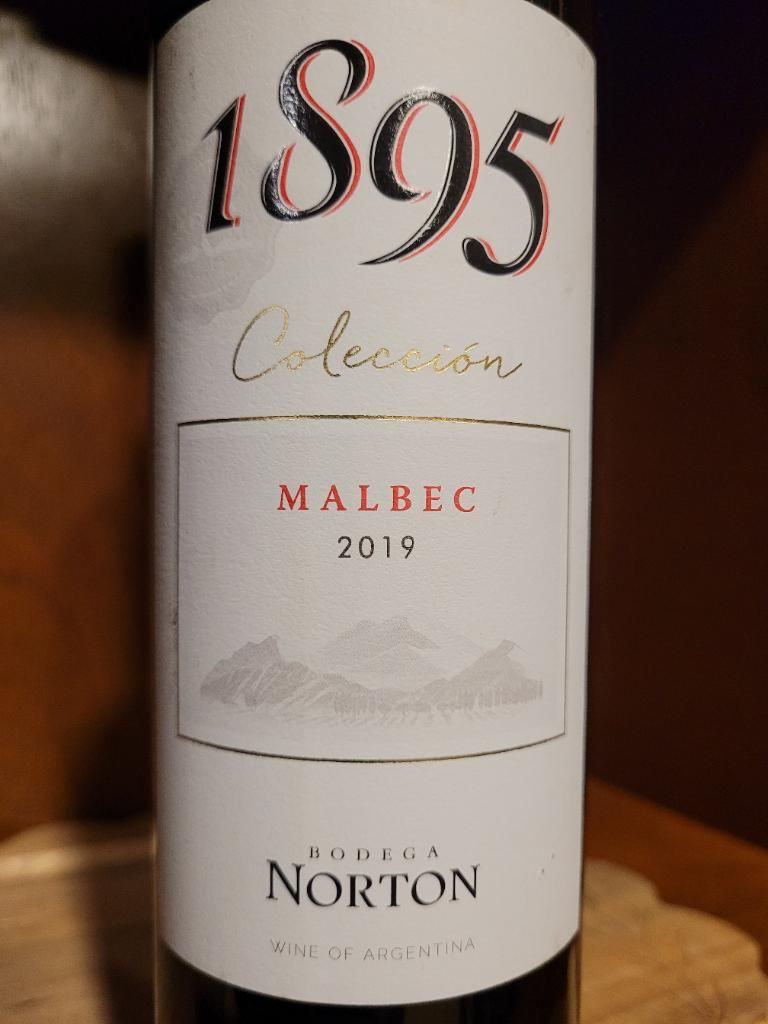 2019 Bodega Norton Malbec Colección, Argentina, Mendoza - CellarTracker