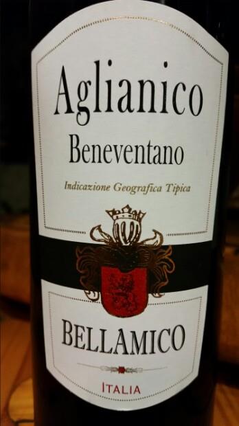 2014 Bellamico Aglianico Beneventano, Italy, Campania, Beneventano ...