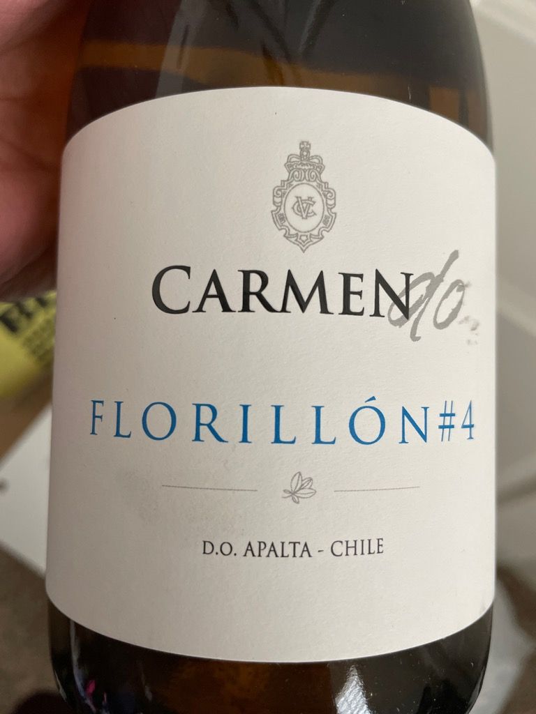 2021 Carmen Sémillon DO Florillon, Chile, Rapel Valley, Colchagua ...