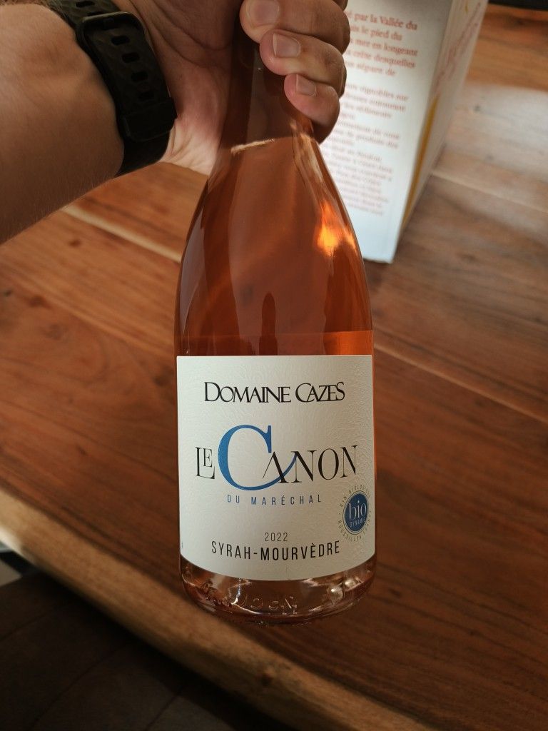 2020 Domaine Cazes Le Canon du Marechal Rosé, France, Languedoc ...