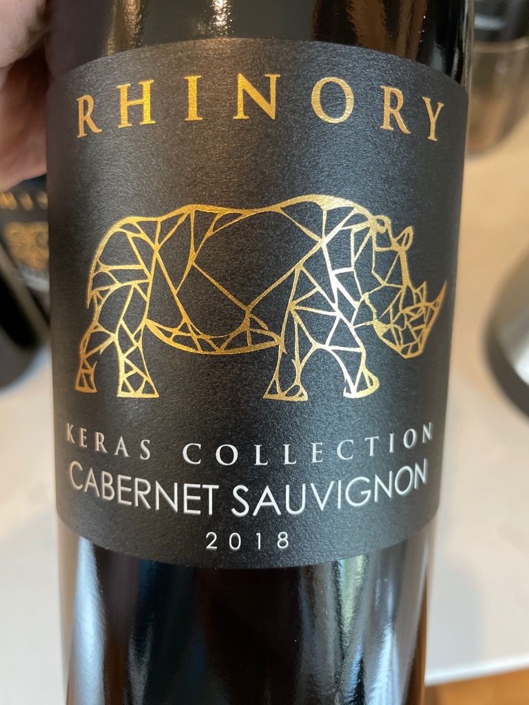 2018 Rhinory Cabernet Sauvignon, South Africa, Coastal Region ...