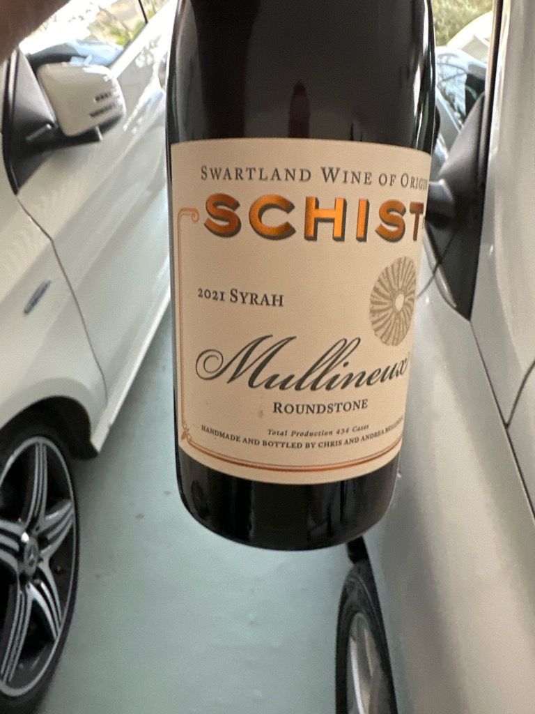 2023 Mullineux Syrah Schist Roundstone, South Africa, Coastal Region, Swartland - CellarTracker