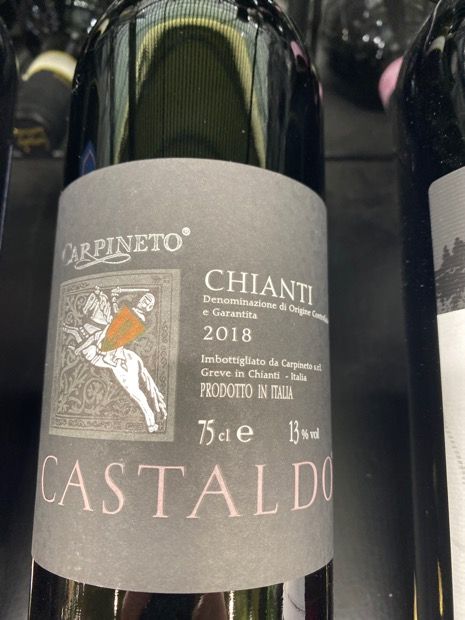 2019 Carpineto Chianti Castaldo, Italy, Tuscany, Chianti - CellarTracker