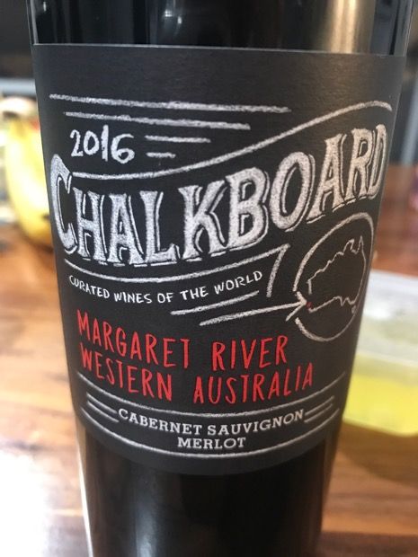 2016 Chalkboard Cabernet Sauvignon Merlot, Australia, Western Australia ...