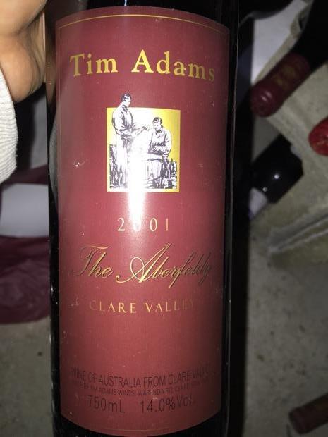 2004 Tim Adams Shiraz The Aberfeldy, Australia, South Australia, Mount ...