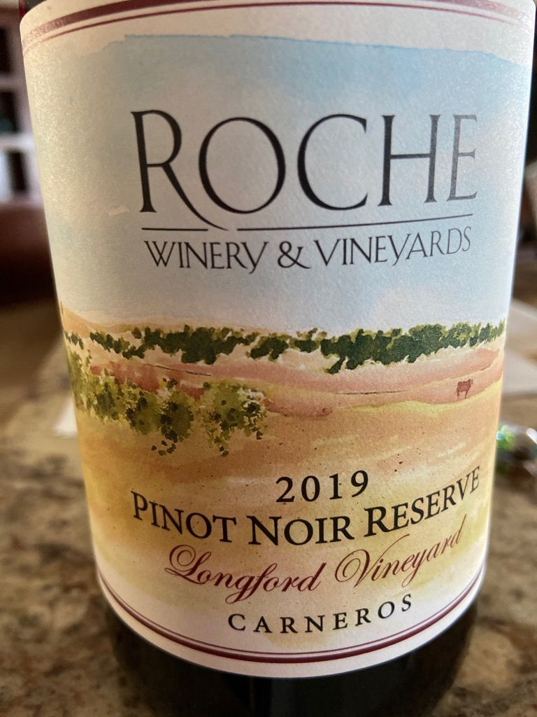 2020 Roche Winery Pinot Noir Reserve Longford Vineyard, USA, California ...