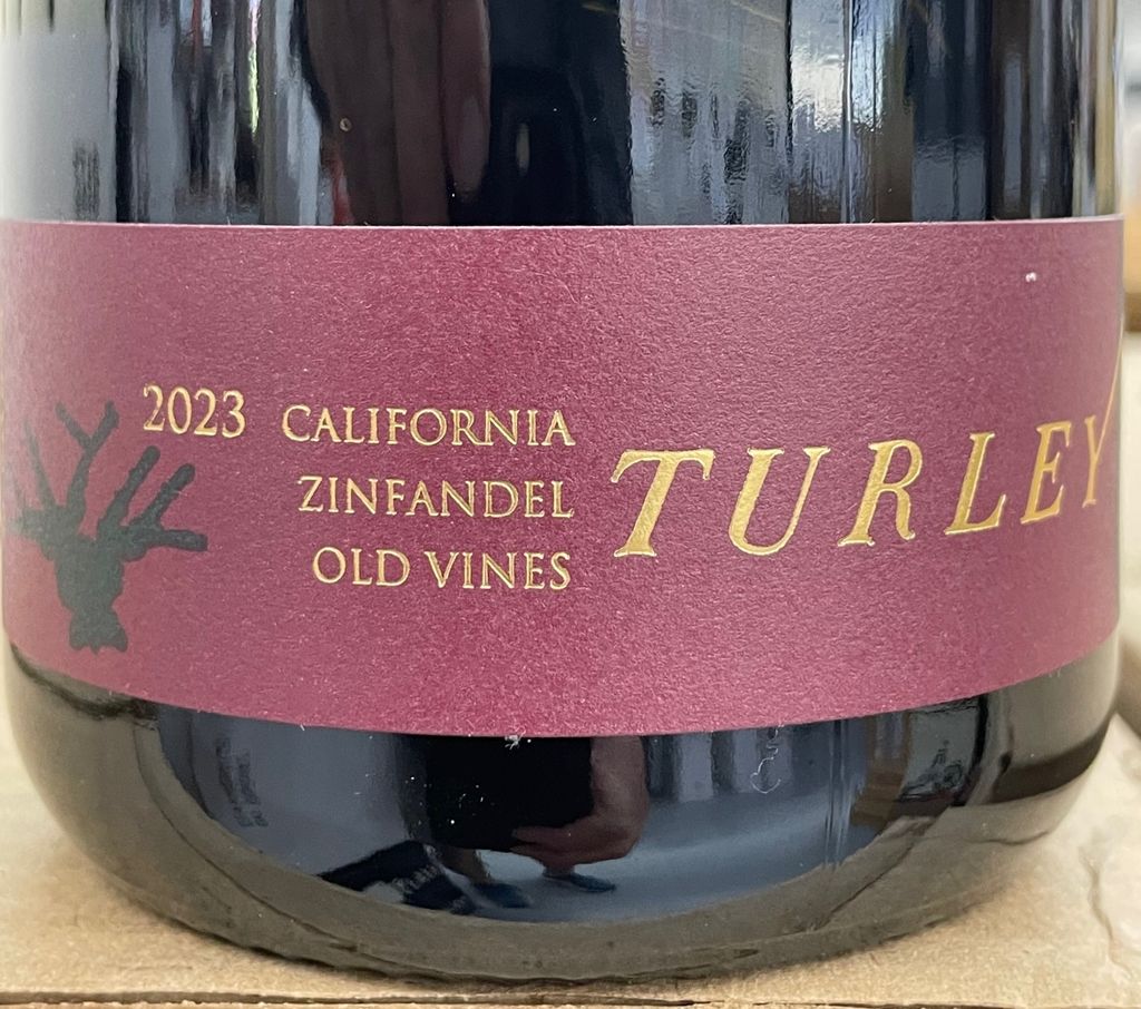 2023 Turley Zinfandel Old Vines, USA, California - CellarTracker