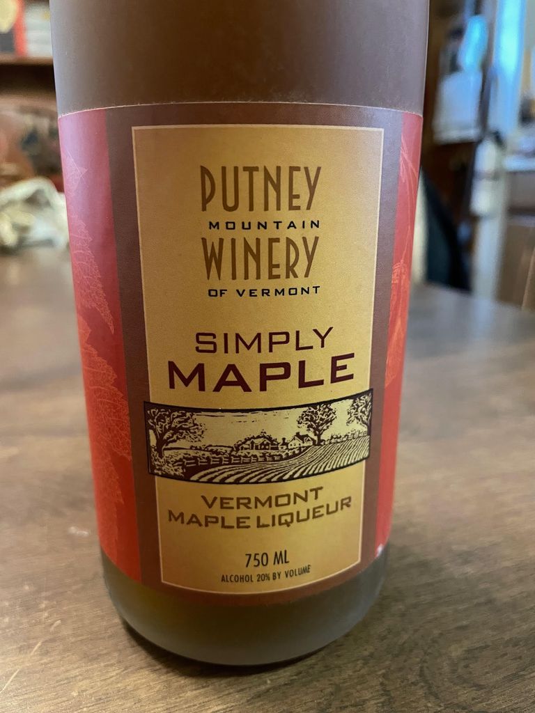 NV Putney Mountain Winery Simply Maple, USA, Vermont - CellarTracker
