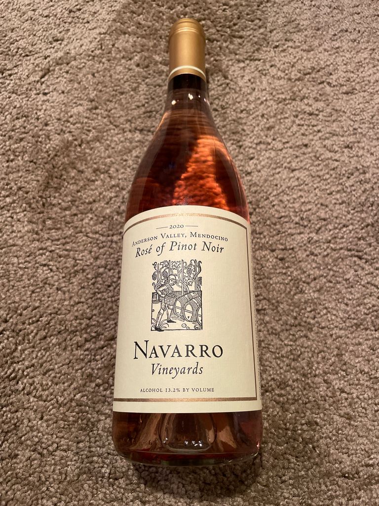 2020 Navarro Vineyards Rosé of Pinot Noir, USA, California, North Coast ...