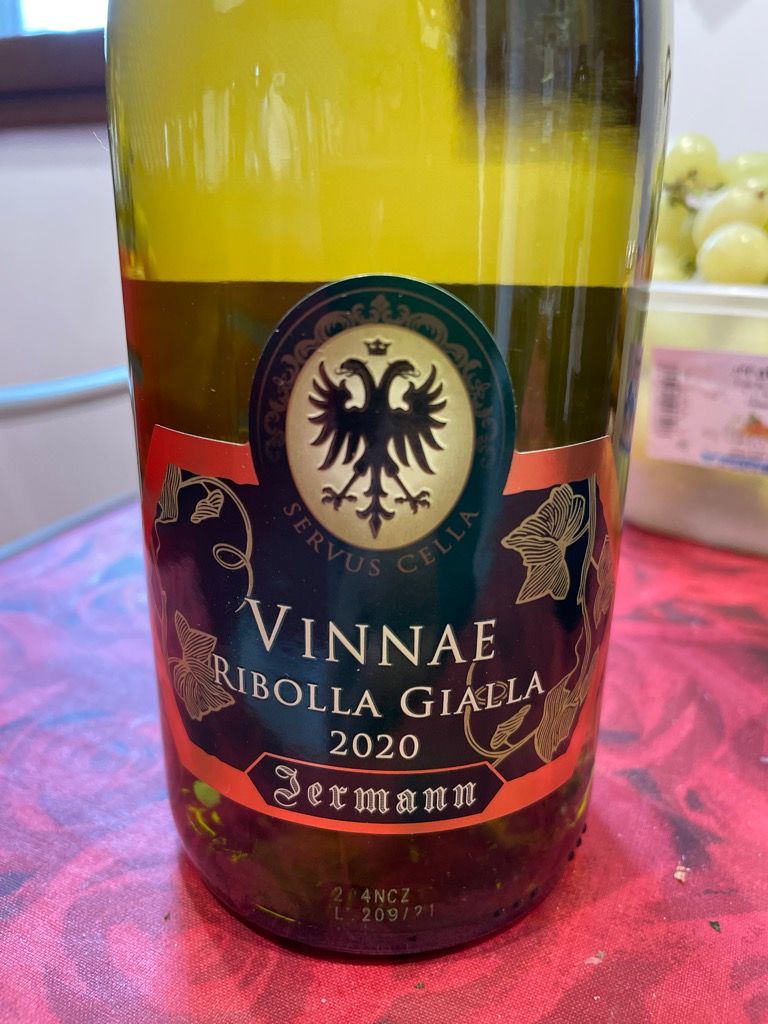 2020 Jermann Vinnae, Italy, Friuli-Venezia Giulia, Venezia Giulia IGT ...