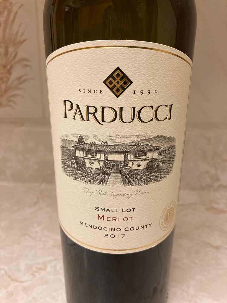 2020 Parducci Merlot, USA, California, North Coast, Mendocino County ...