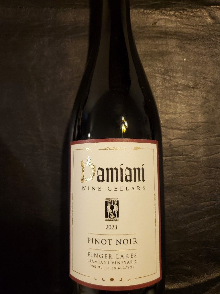 2023 Damiani Wine Cellars Pinot Noir Damiani Vineyard, USA, New York ...