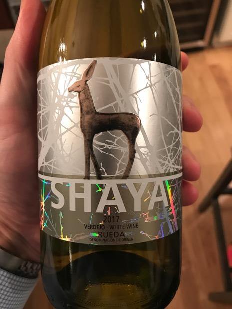2017 Bodegas y Vinedos Shaya Rueda Arindo, Spain, Castilla y León ...
