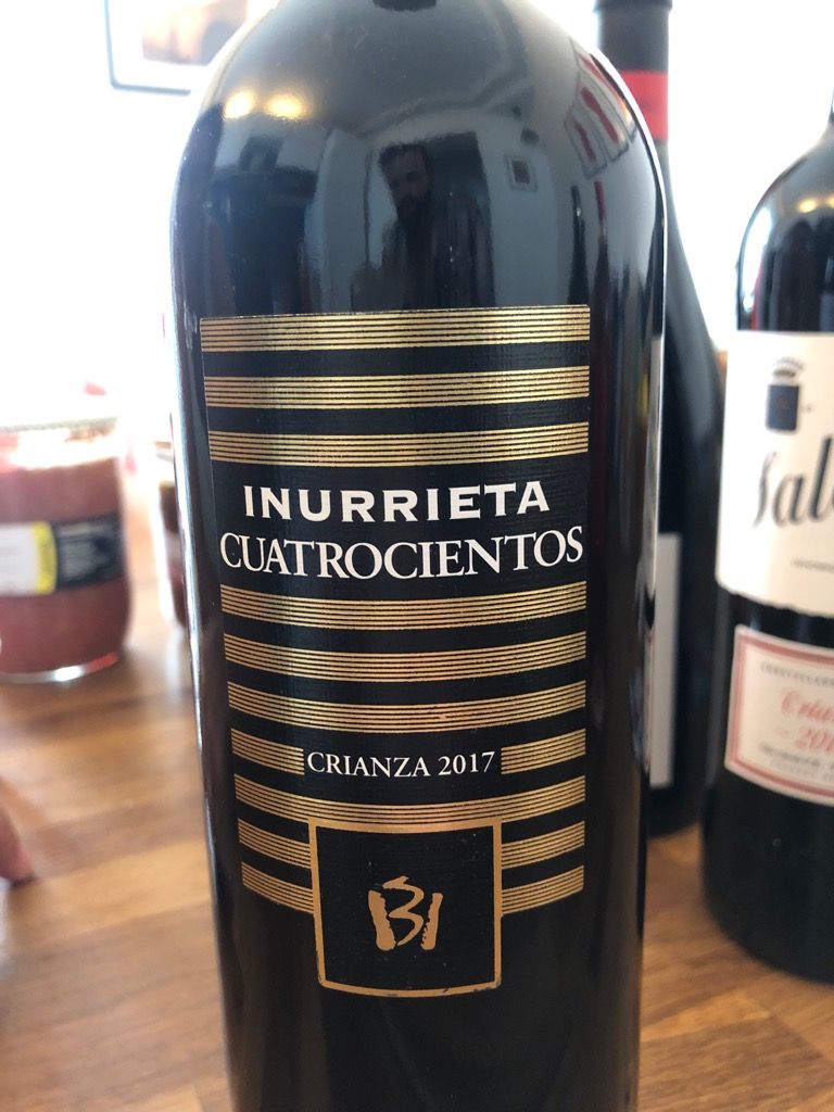 2017 Bodega Inurrieta Navarra Cuatrocientos Crianza, Spain, Navarra ...