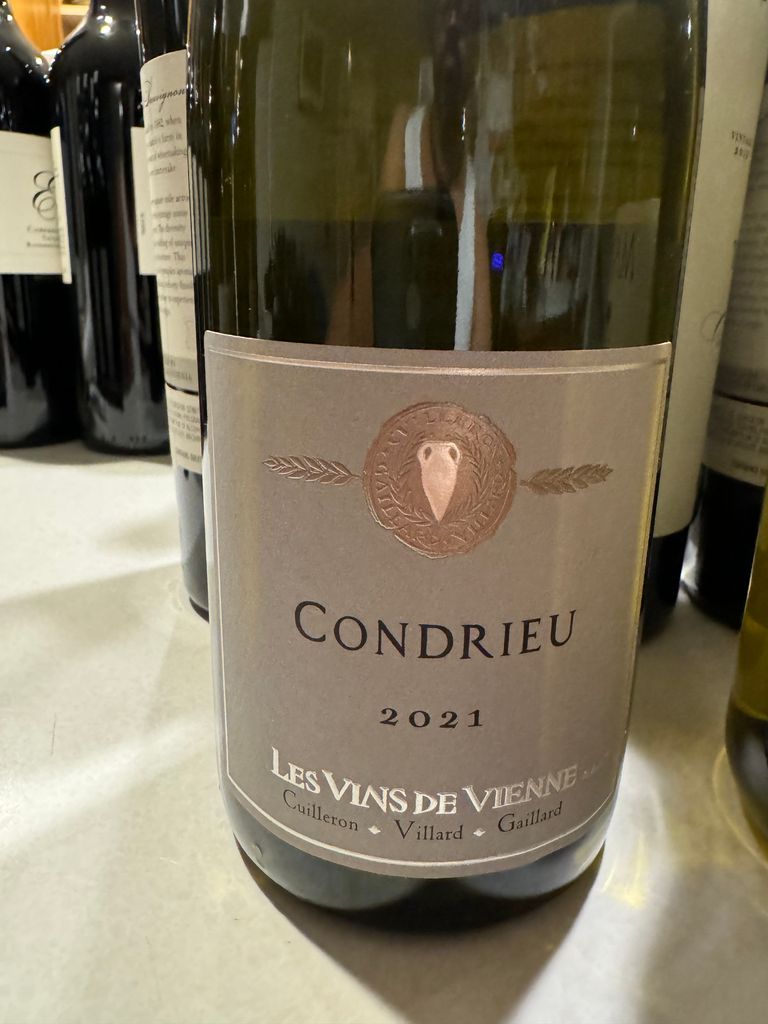 2022 Les Vins de Vienne Condrieu, France, Rhône, Northern Rhône ...