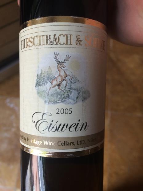 2005 Hirschbach & Söhne, Germany, Rheinhessen - CellarTracker