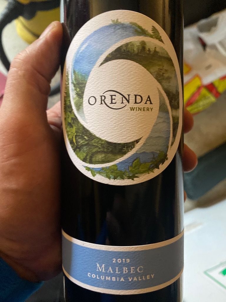 2019 Orenda Winery Malbec, USA, Washington, Columbia Valley - CellarTracker