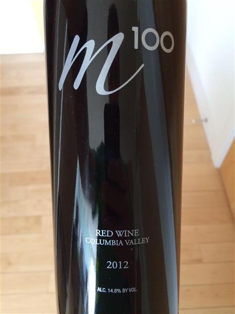 2012 Wine bOss M100 Red Wine, USA, Washington, Columbia Valley ...