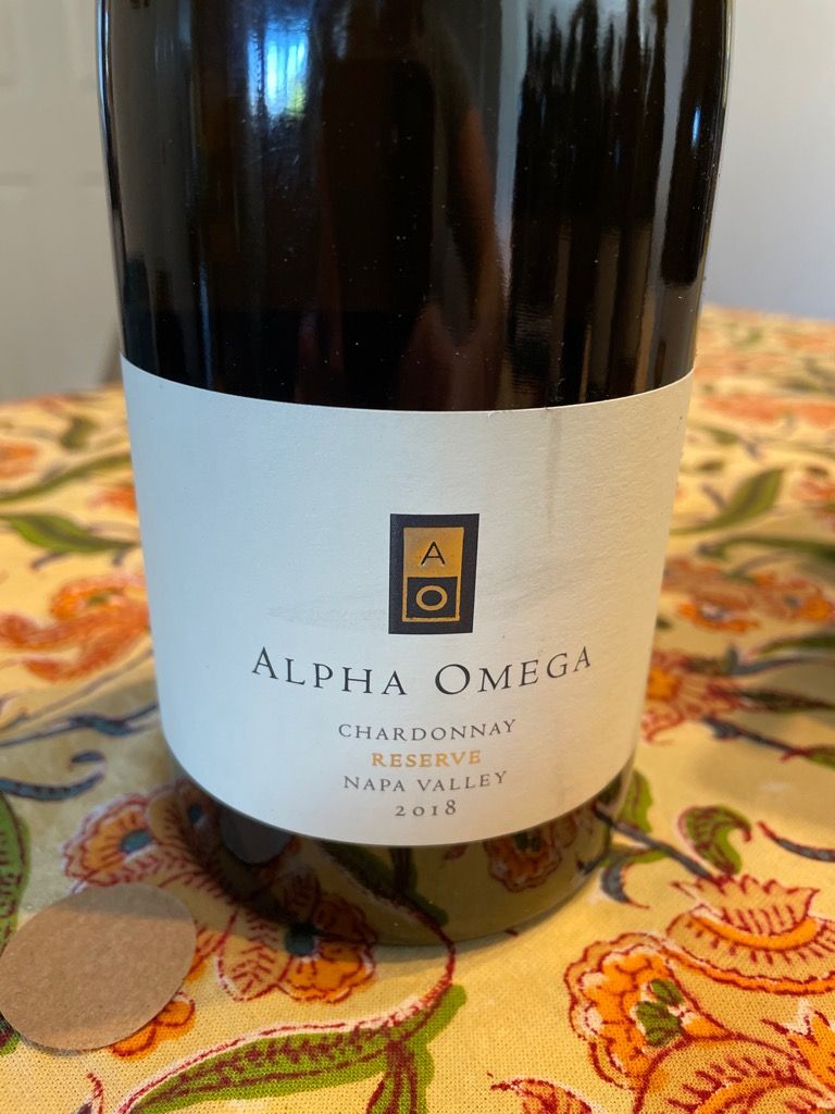 2018 Alpha Omega Chardonnay Reserve, USA, California, Napa Valley ...
