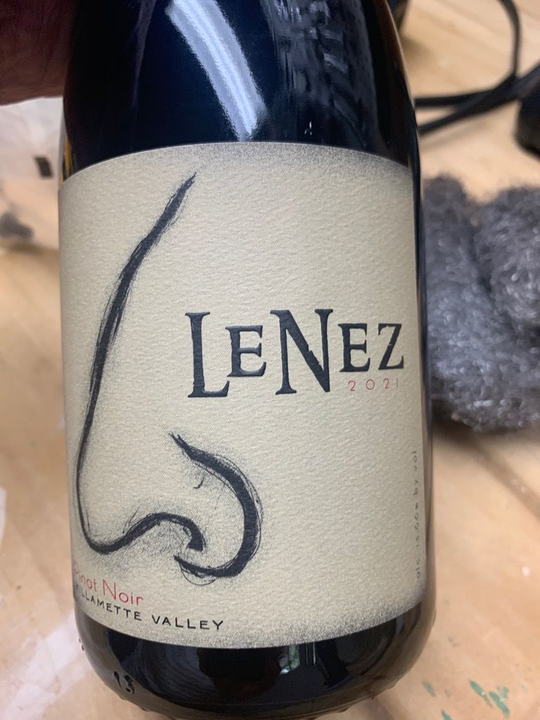 2021 Lenez Pinot Noir Lenne Vineyard, USA, Oregon, Willamette Valley ...