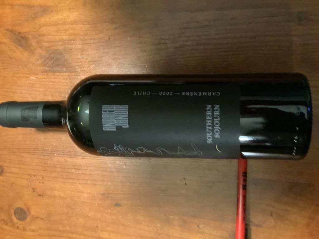 2020 Andrew Januik Carménère Southern Sojourn, Chile, Rapel Valley ...