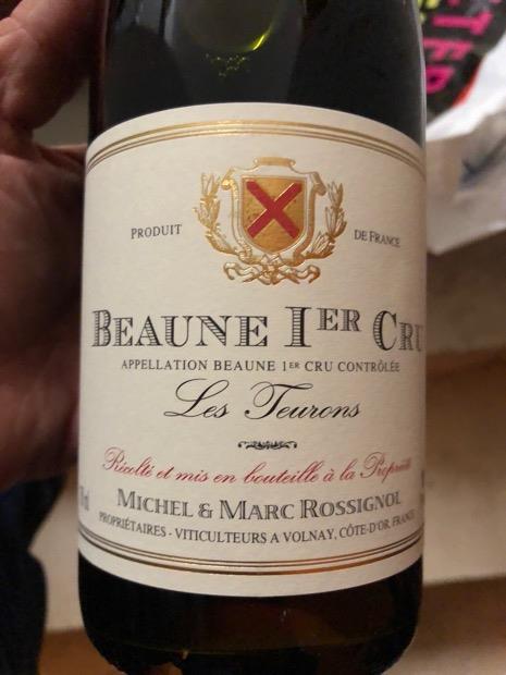 2019 Michel et Marc Rossignol Beaune 1er Cru Teurons, France, Burgundy ...