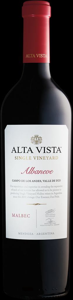 2018 Alta Vista Malbec Albaneve, Argentina, Mendoza, Valle de Uco ...