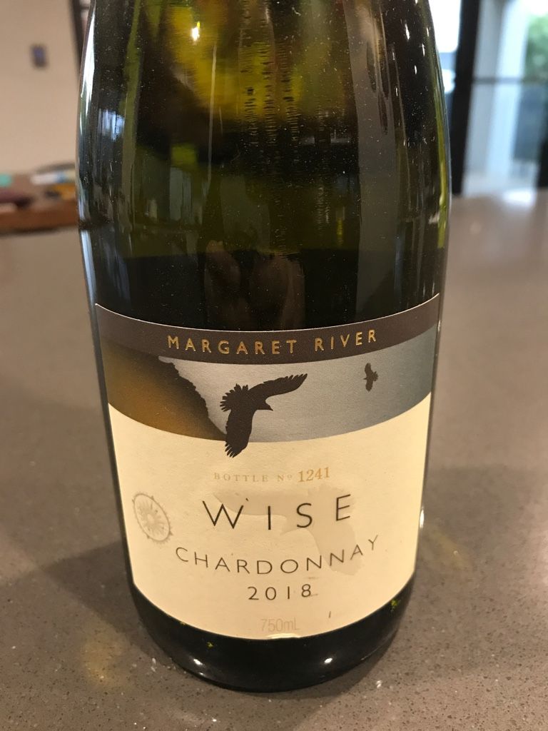 2019 Wise Wine Chardonnay Eagle Bay, Australia, Western Australia ...