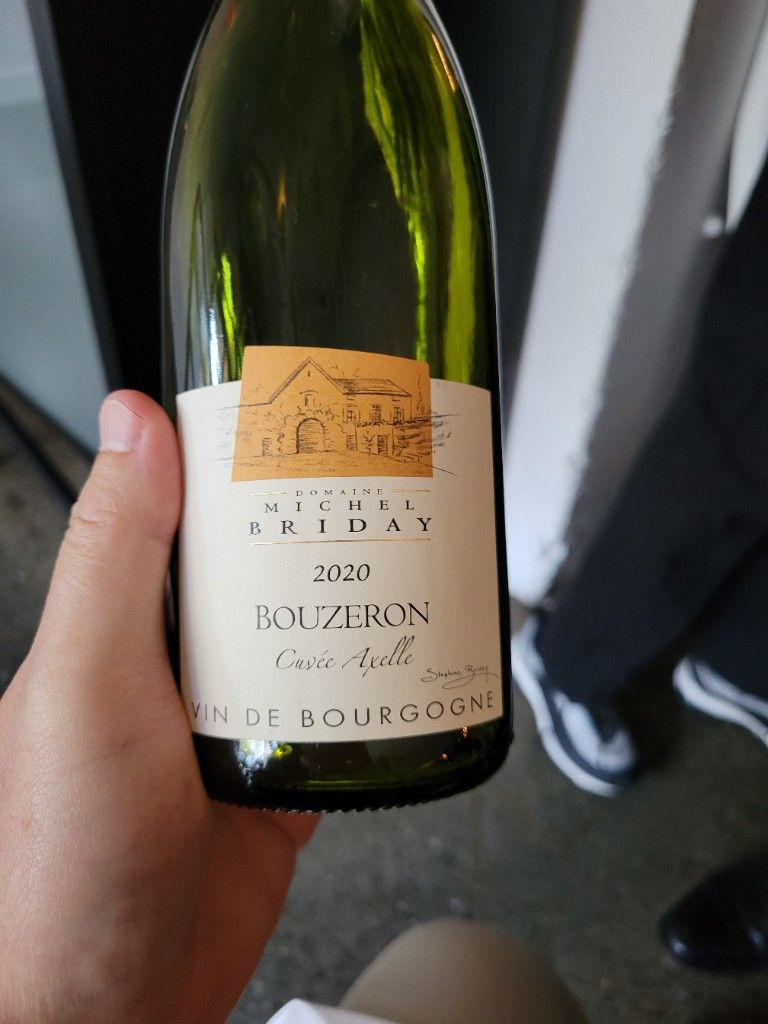 2021 Domaine Michel Briday Bouzeron Cuvée Axelle, France, Burgundy ...
