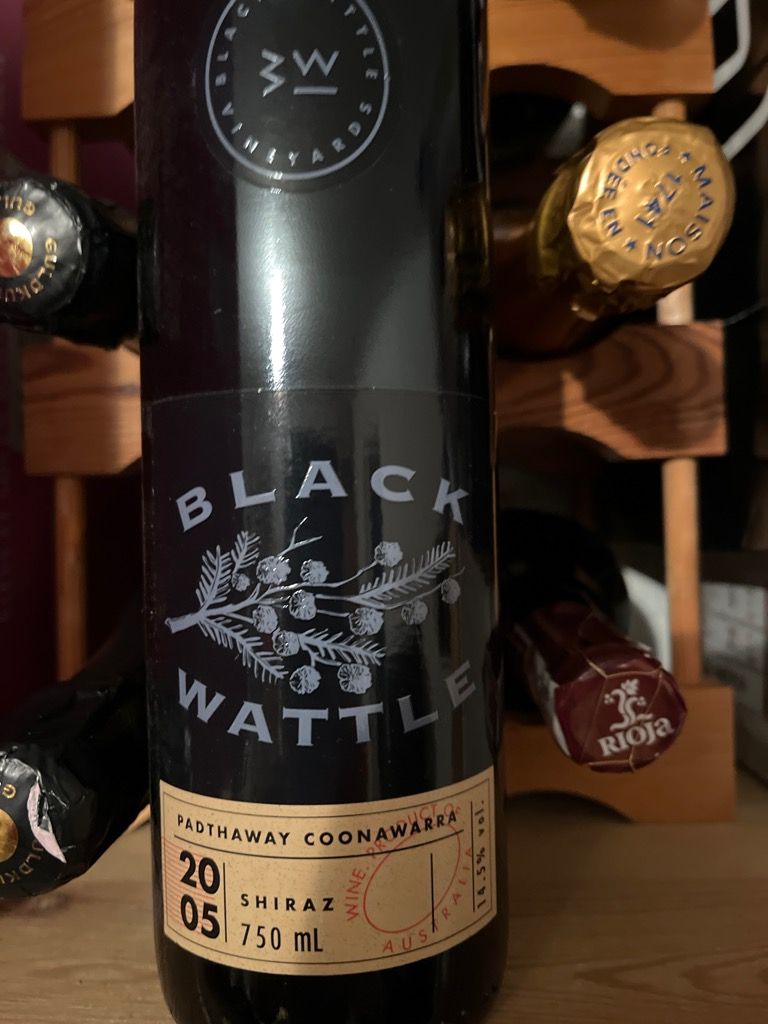 2002 Black Wattle Cabernet Sauvignon Icon, Australia, South Australia ...