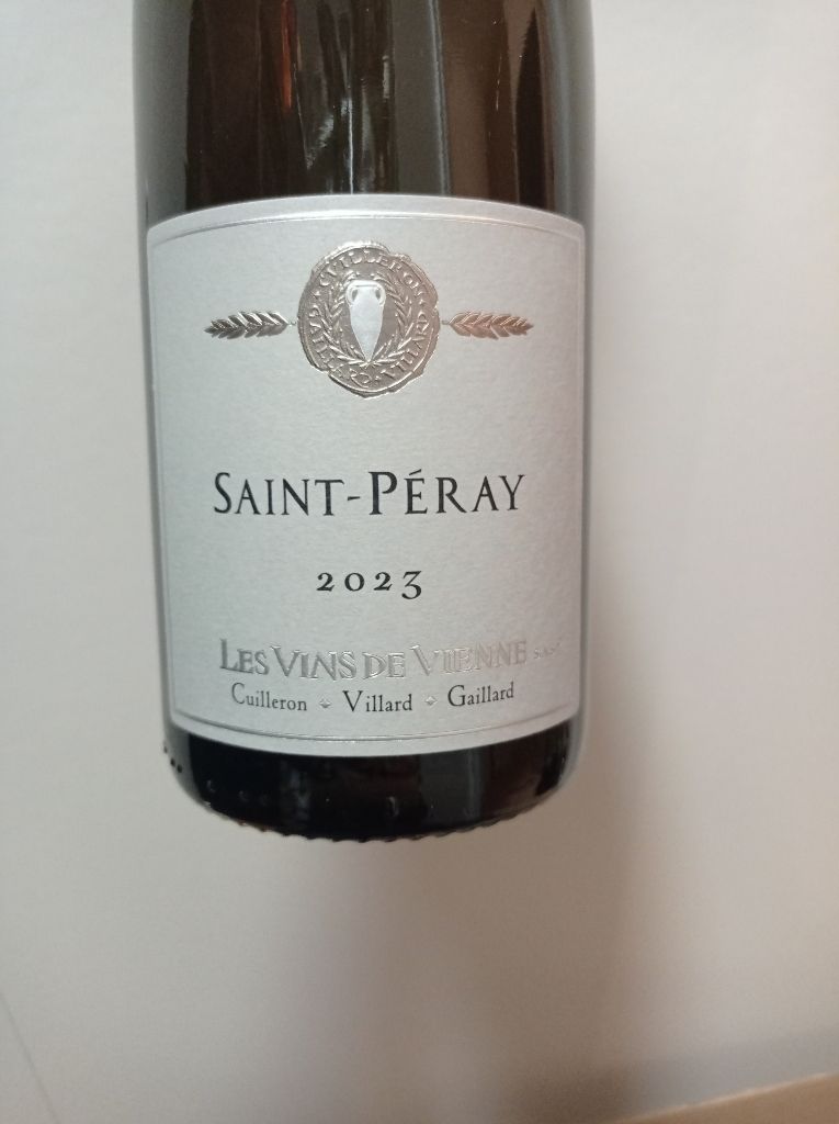 2023 Les Vins de Vienne St. Péray Amphore D'Argent, France, Rhône ...