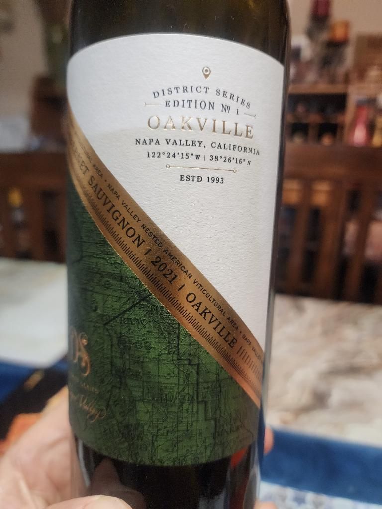 2021 Precision Wine Company Cabernet Sauvignon District Series No. 1 ...