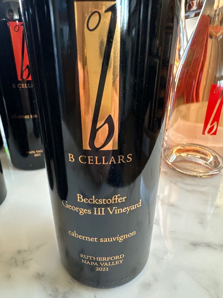 2021 B Cellars Cabernet Sauvignon Beckstoffer Georges III Vineyard, USA ...