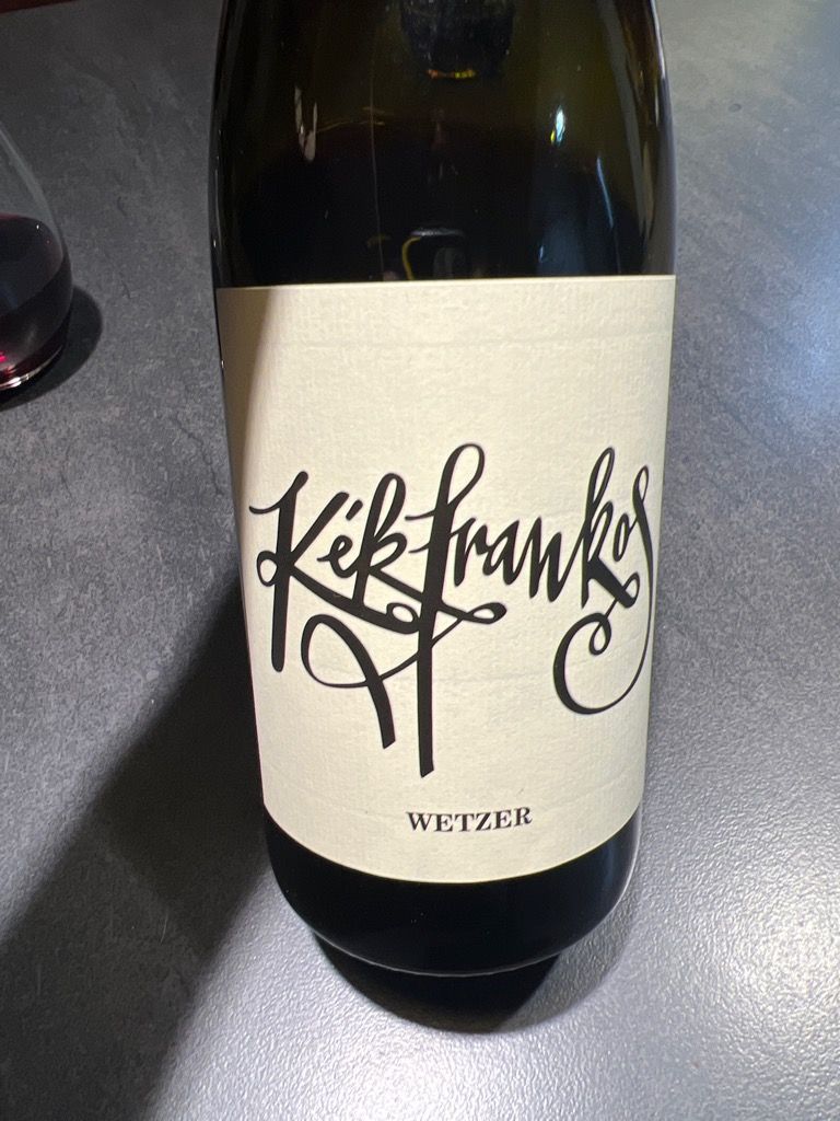 2020 Péter Wetzer Kékfrankos, Hungary, Sopron, Soproni - CellarTracker