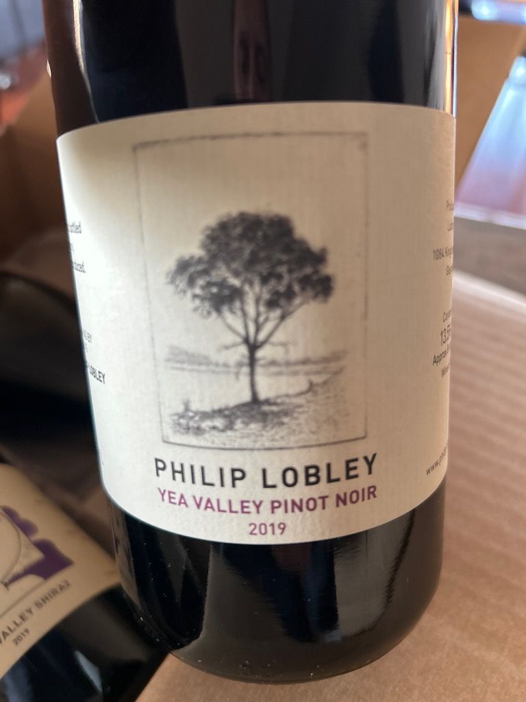 2020 Philip Lobley Wines Pinot Noir Yea Valley, Australia, Victoria ...