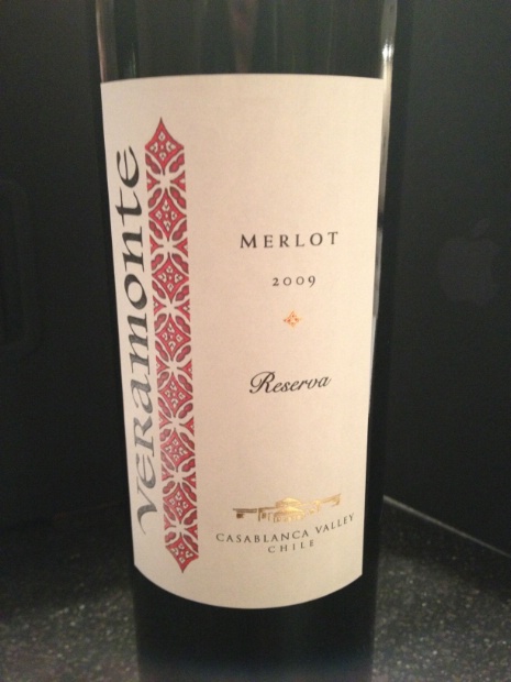 2009 Veramonte Merlot Reserva, Chile, Casablanca Valley - CellarTracker