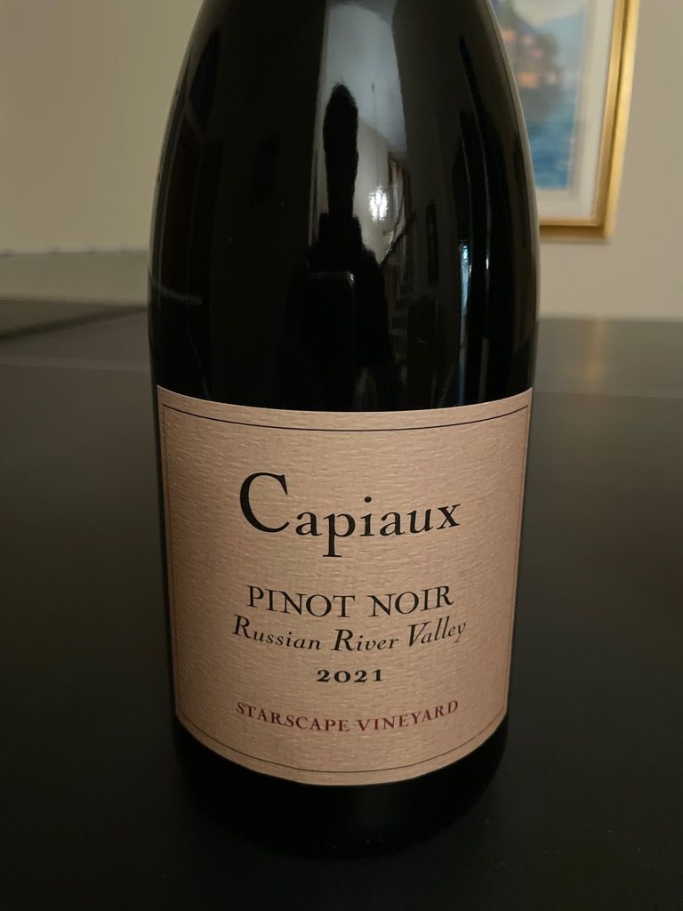 2021 Capiaux Cellars Pinot Noir Starscape, USA, California, Sonoma ...