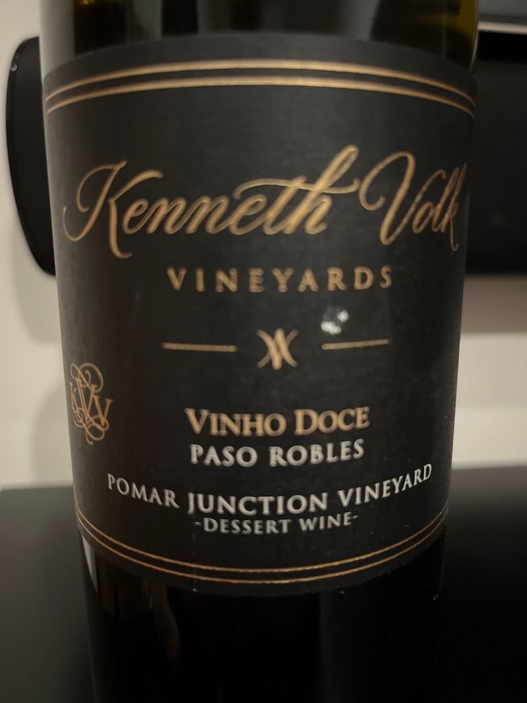 2014 Kenneth Volk Verdelho Vinho Doce Pomar Junction Vineyard, USA ...