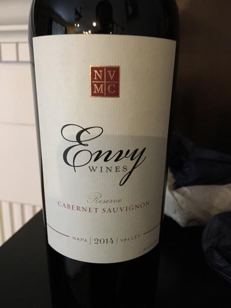 2014 Envy Wines Cabernet Sauvignon Reserve, USA, California, Napa ...