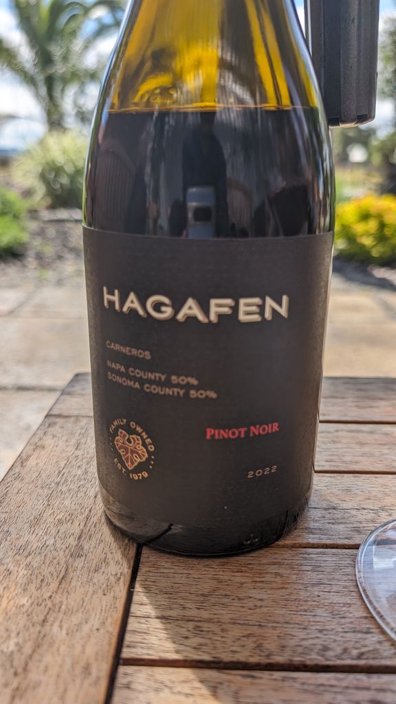 2022 Hagafen Pinot Noir Napa / Sonoma, USA, California, North Coast ...