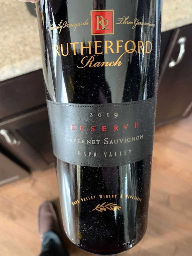 2019 Rutherford Ranch Cabernet Sauvignon Reserve, USA, California, Napa ...