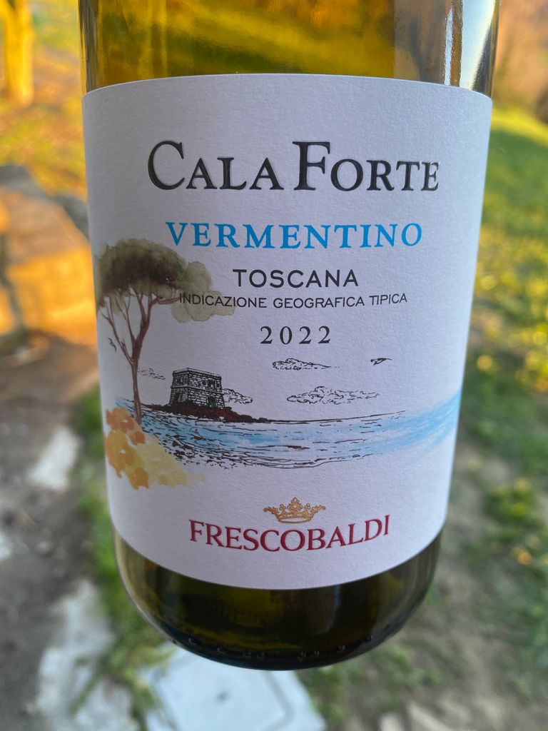 2022 Marchesi de' Frescobaldi Vermentino Maremma Toscana Cala Forte ...