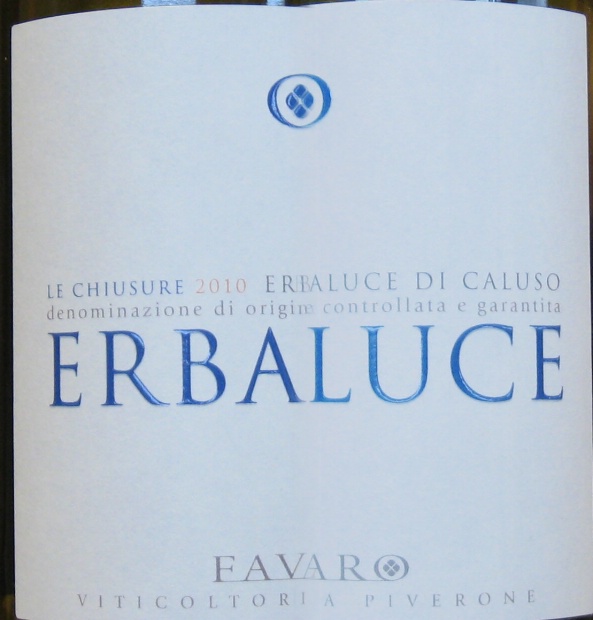 2010 Favaro Erbaluce di Caluso Le Chiusure, Italy, Piedmont, Northern ...