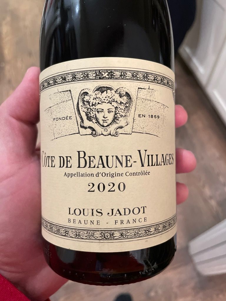 2020 Louis Jadot Côte de Beaune Villages, France, Burgundy, Côte de ...