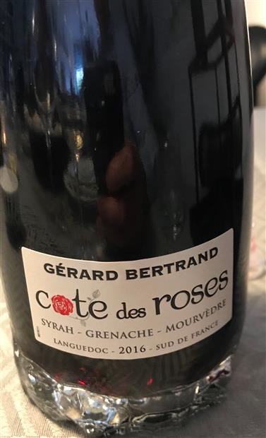 2016 Gérard Bertrand Cote des Roses Rouge, France, Languedoc Roussillon ...