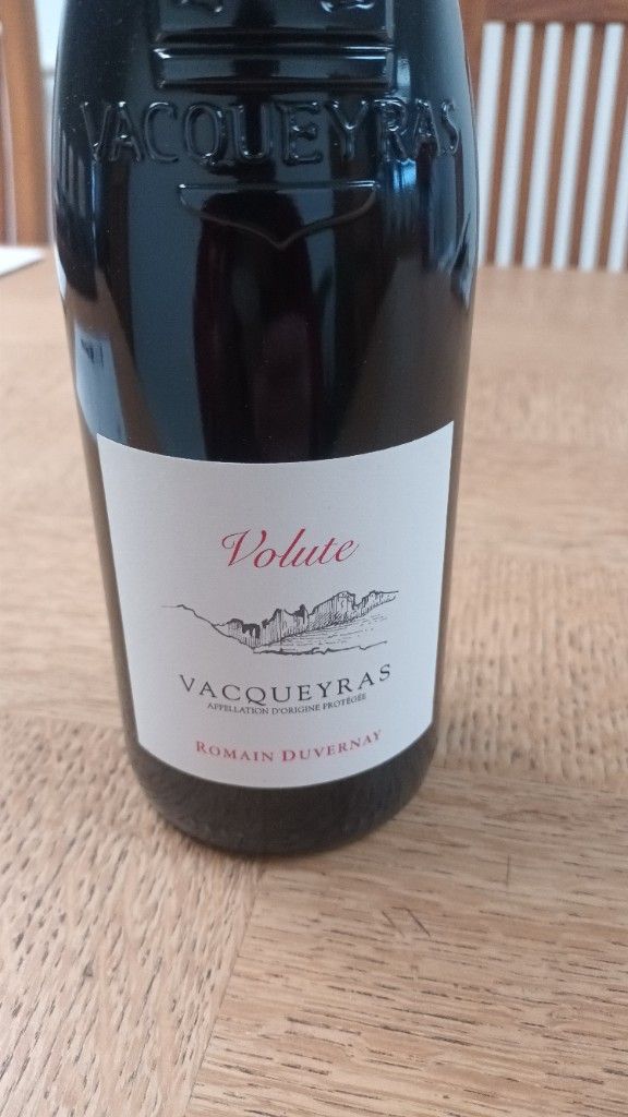 2020 Romain Duvernay Vacqueyras Volute, France, Rhône, Southern Rhône ...