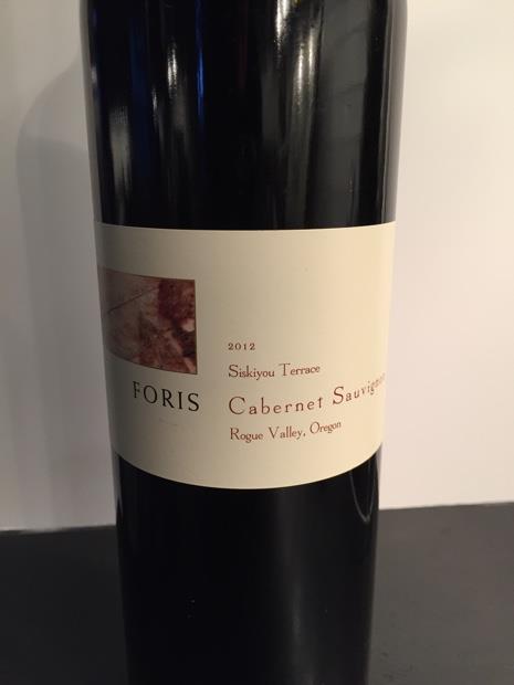 2011 Foris Cabernet Sauvignon Siskiyou Terrace, USA, Oregon, Southern ...