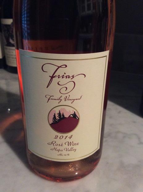 2013 Frias Family Vineyard Rosé, USA, California, Napa Valley ...