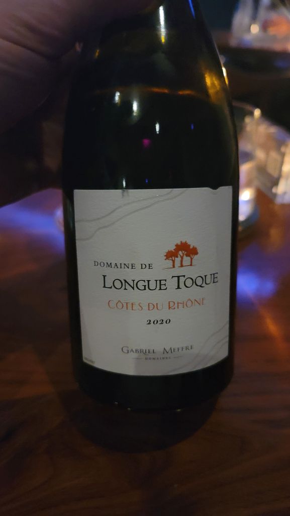 2023 Domaine de Longue Toque Côtes du Rhône, France, Rhône, Southern ...